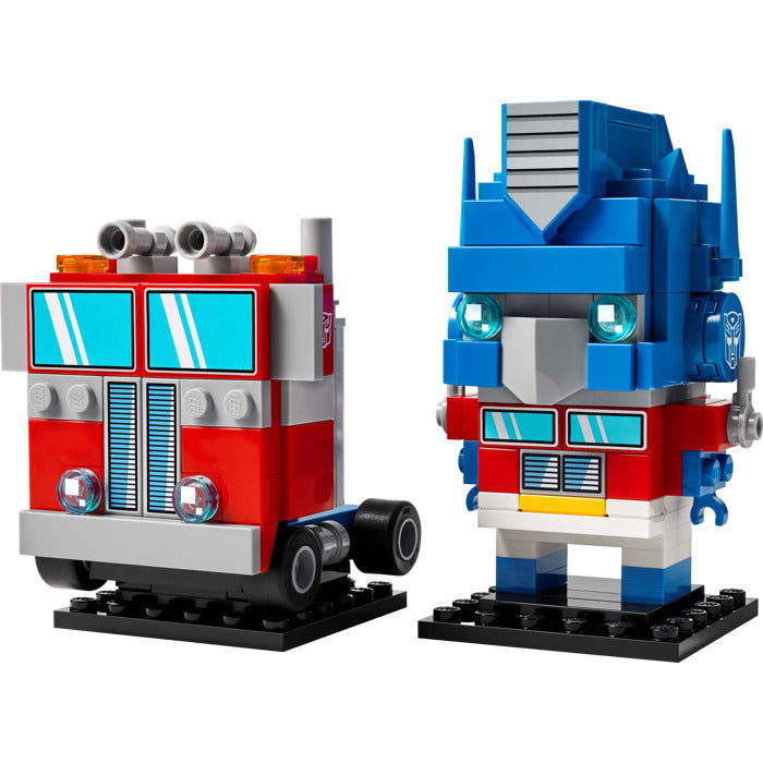 LEGO 40803 - BrickHeadz Transformers Optimus Prime Robot & Vehicle ...
