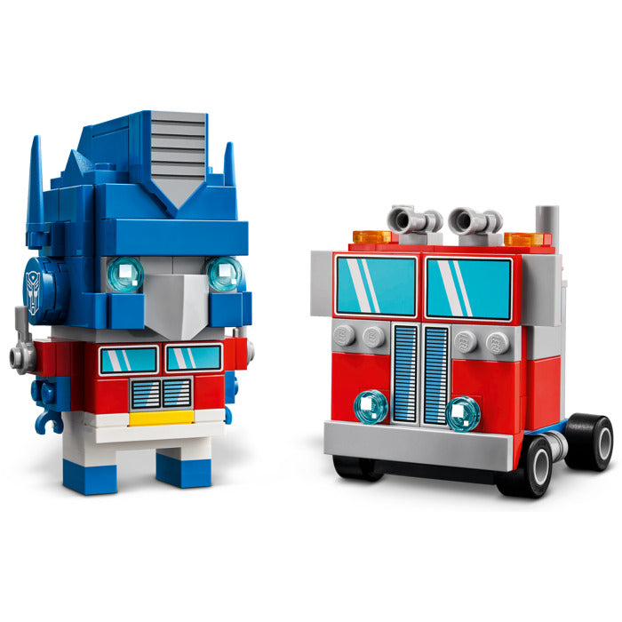 LEGO 40803 - BrickHeadz Transformers Optimus Prime Robot & Vehicle ...